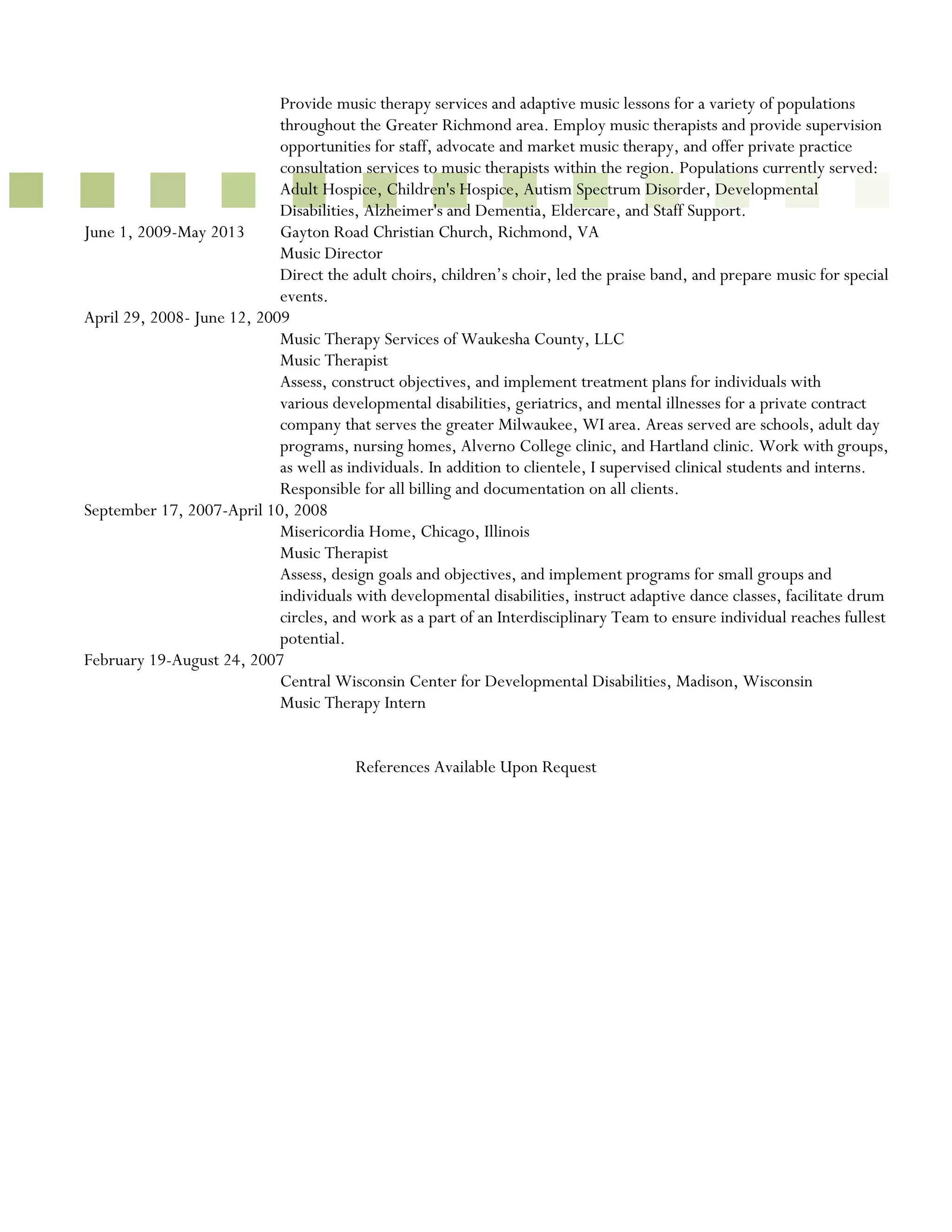 Megan Martin Resume | PDF