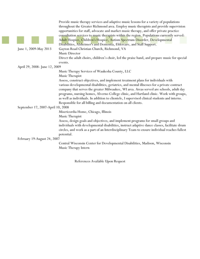 Megan Martin Resume | PDF