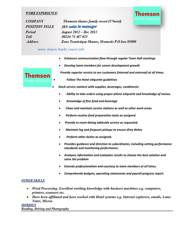 cv hamdi2 | PDF