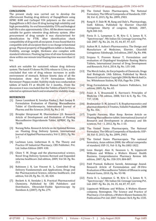 Design and Development of Effervescent Floating Tablet Dapagliflozin | PDF