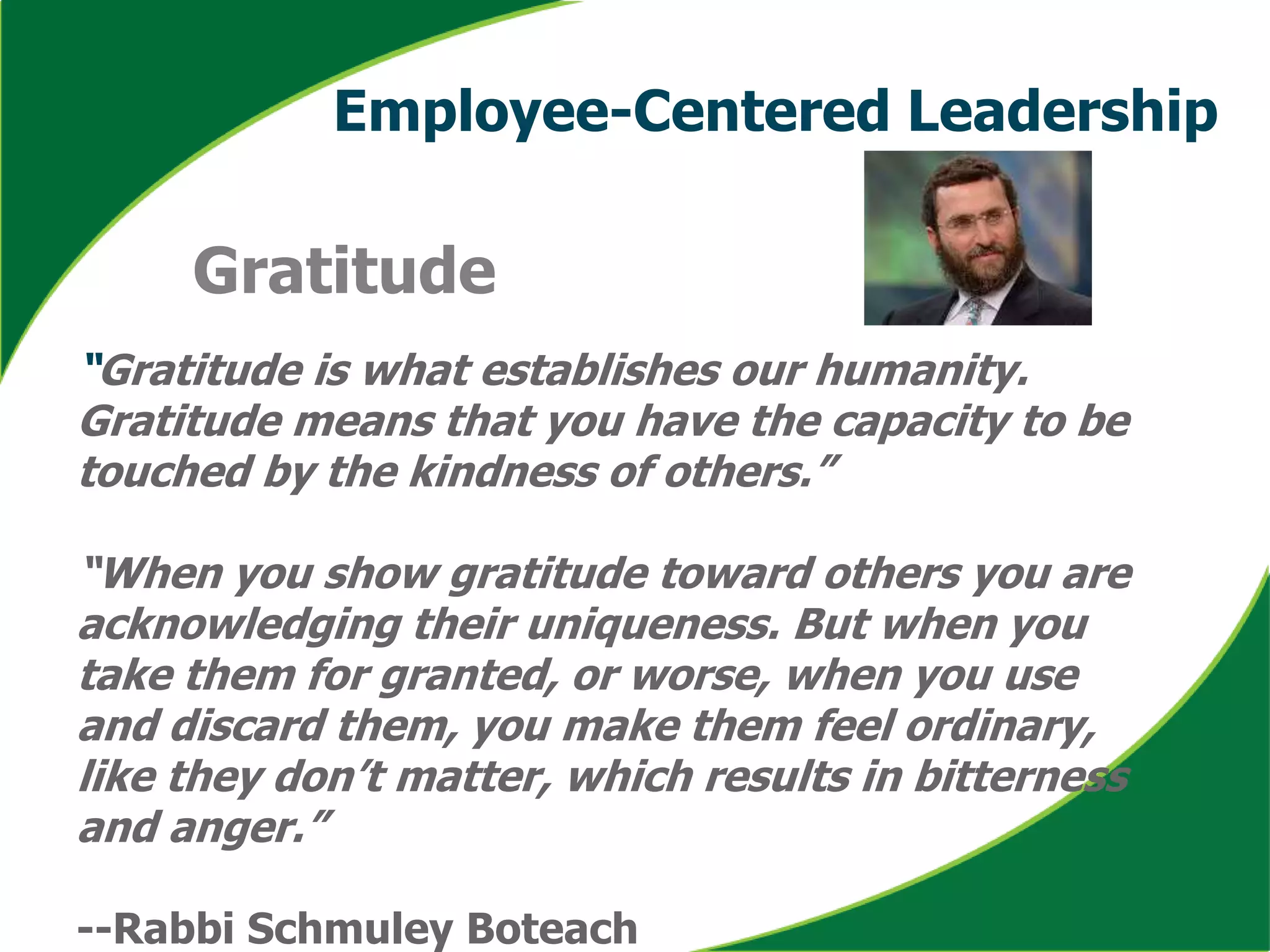Employee Centered Leadership 2016 | PPTX