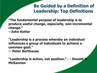 Employee Centered Leadership 2016 | PPTX
