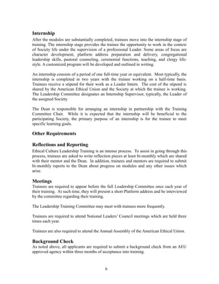 Ethical Culture Leadership Training Handbook | PDF | Professional School | Postgraduate Education