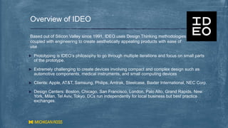 IDEO Product Development Presentation Team 4_Final | PPTX