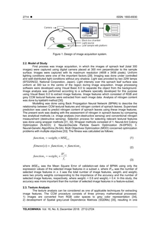 Image Analysis using Color Co-occurrence Matrix Textural Features for Predicting Nitrogen ...