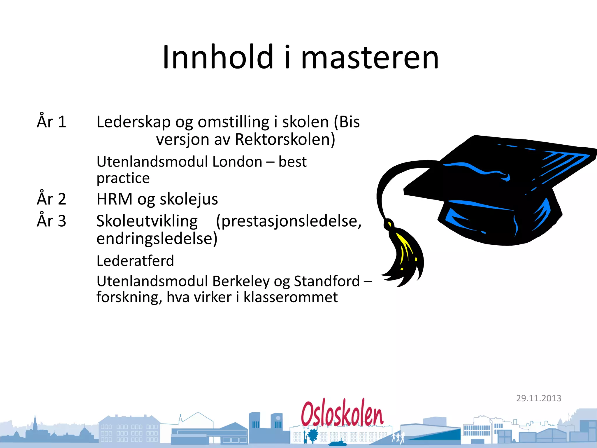281113 master i skoleledelse | PPT