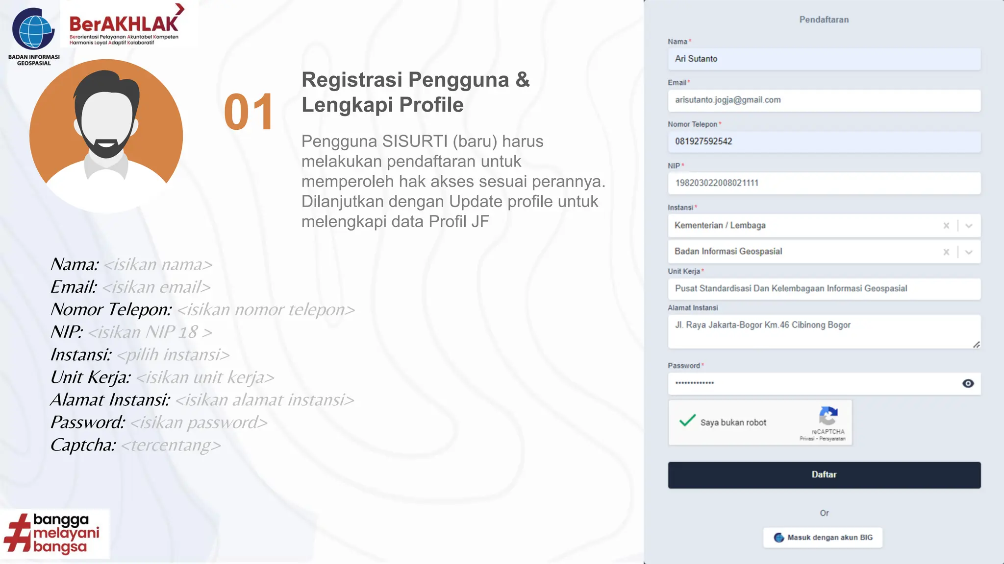TAHAPAN PADA SISTEM INFORMASI JABATAN FUNGSIONAL SURVEYOR ...