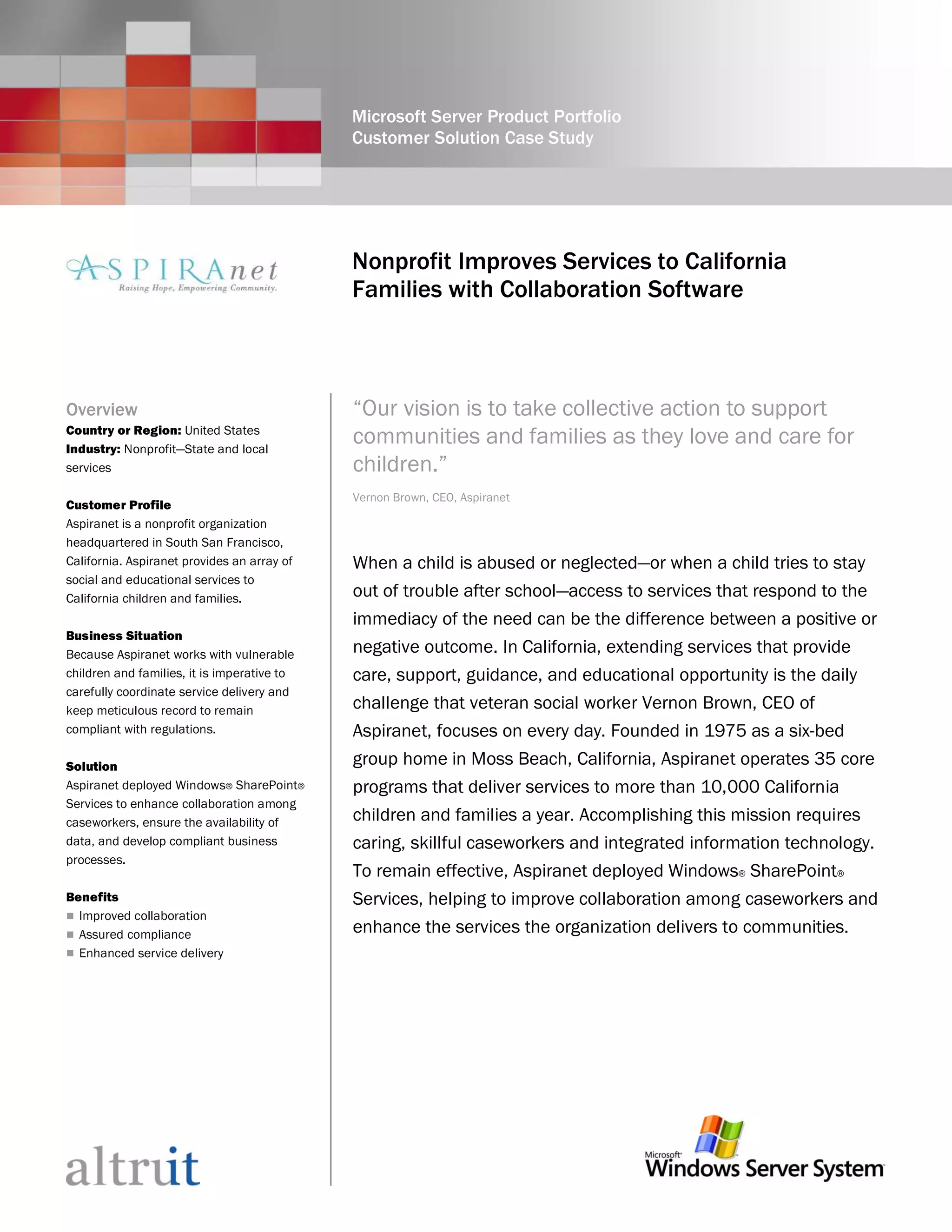 aspiranet_altruit_sharepoint | PDF
