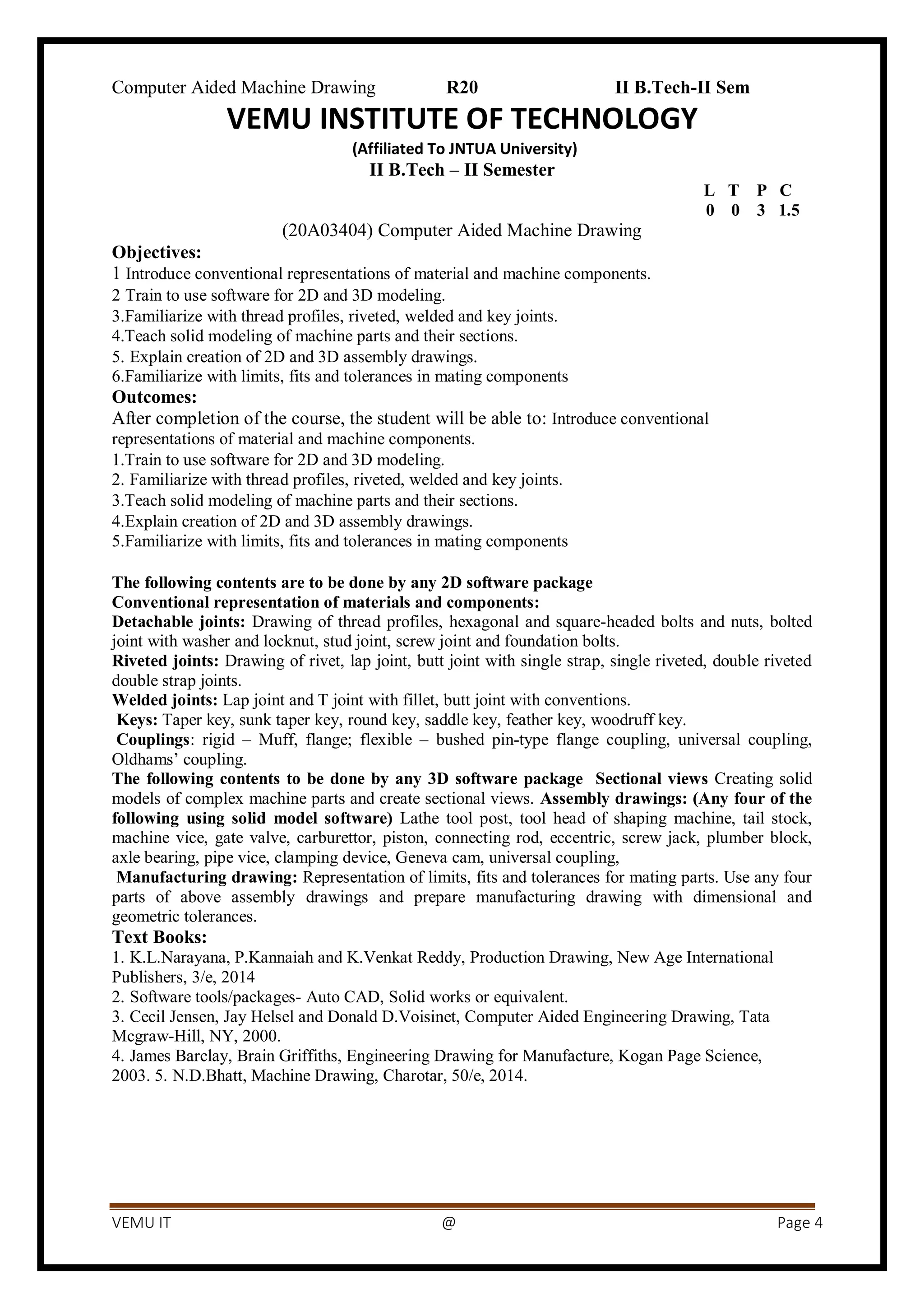 Computer Aided Drawing and Computer Aided Manufacturing | PDF