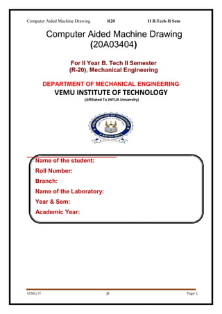 Computer Aided Drawing and Computer Aided Manufacturing | PDF