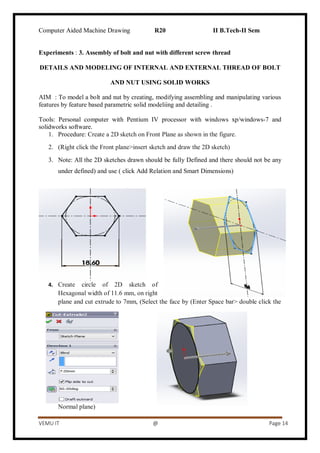 Computer Aided Drawing and Computer Aided Manufacturing | PDF