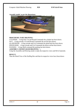 Computer Aided Drawing and Computer Aided Manufacturing | PDF
