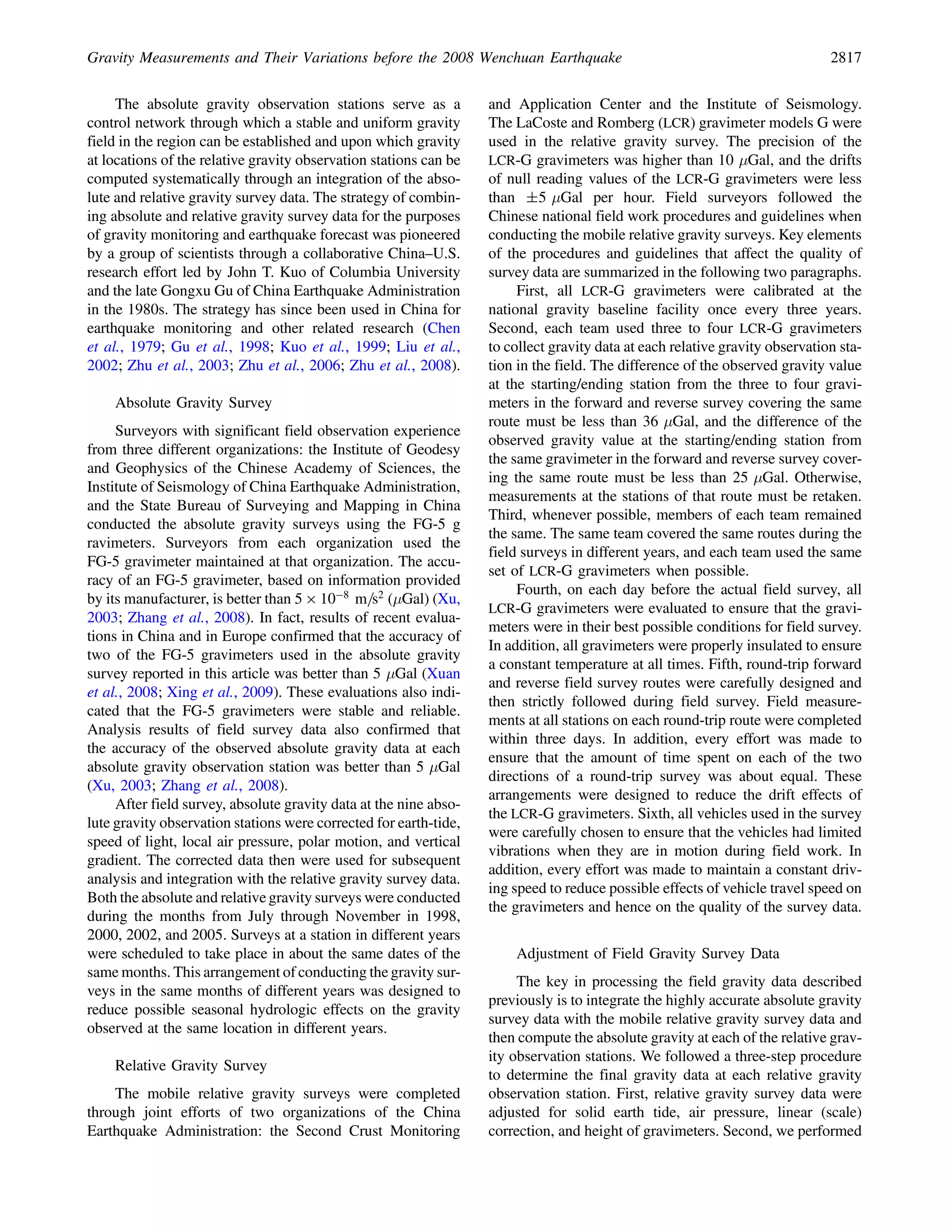 Gravity Predictions for Earthquakes | PDF