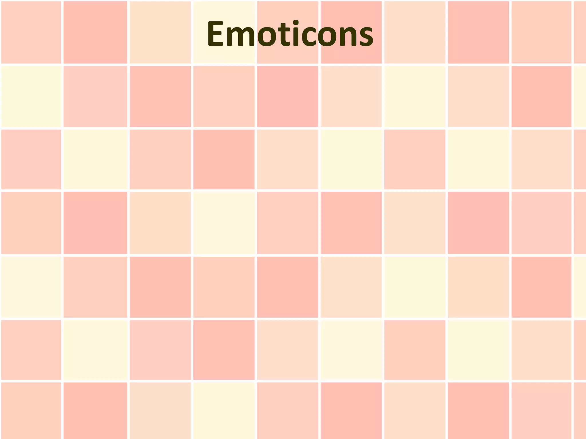 Emoticons | PPTX