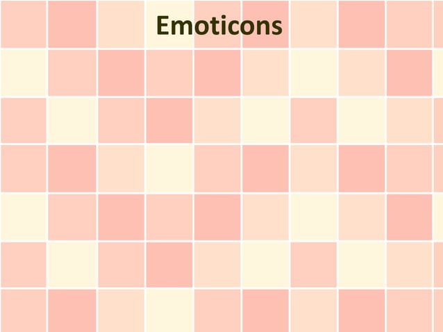 Emoticons | PPT