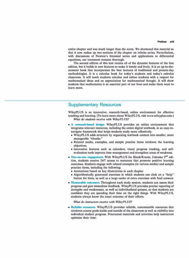 Multivariable Calculus 2nd Edition Brian E. Blank | PDF