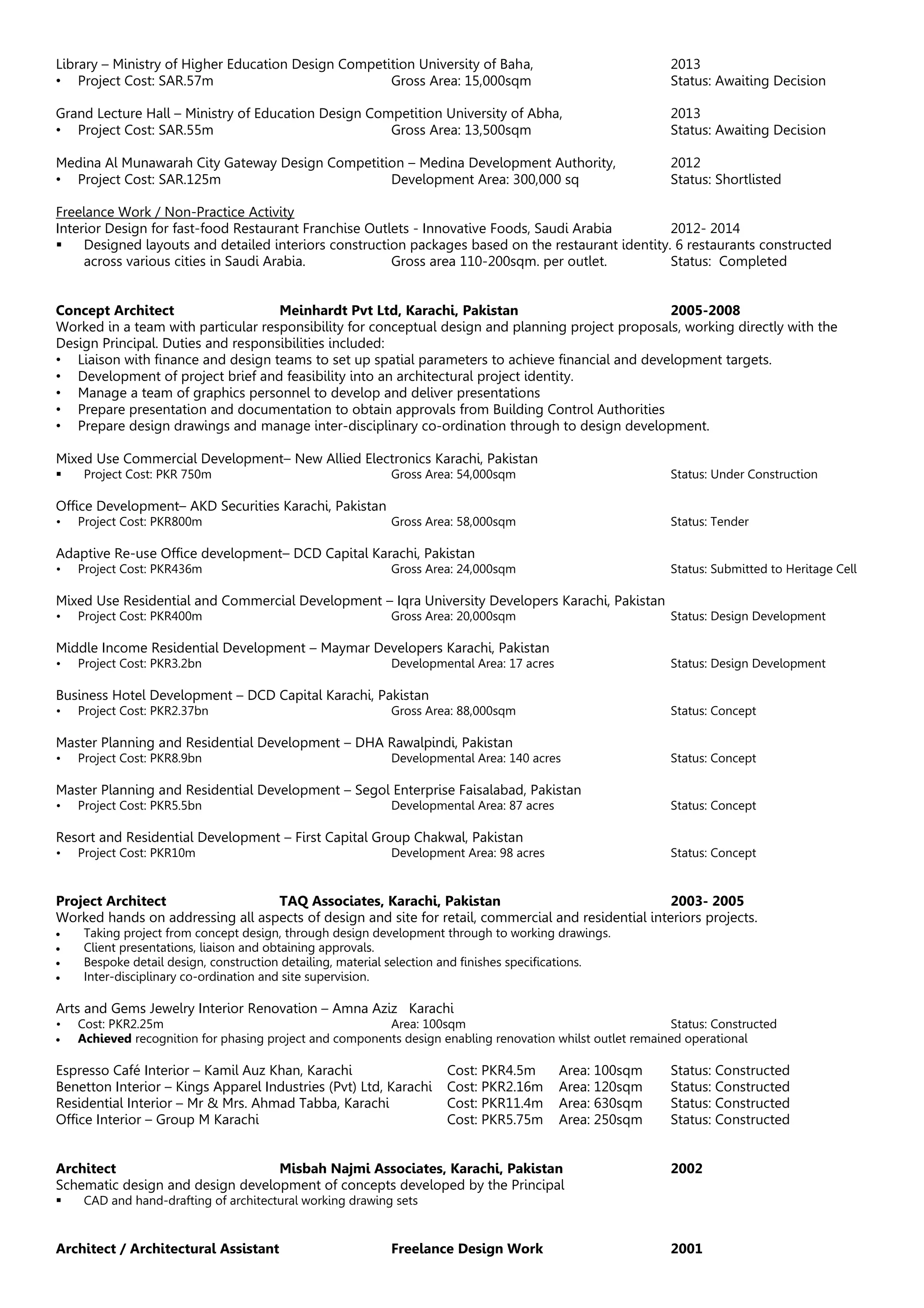 Hina Gazi resume 2015 | PDF