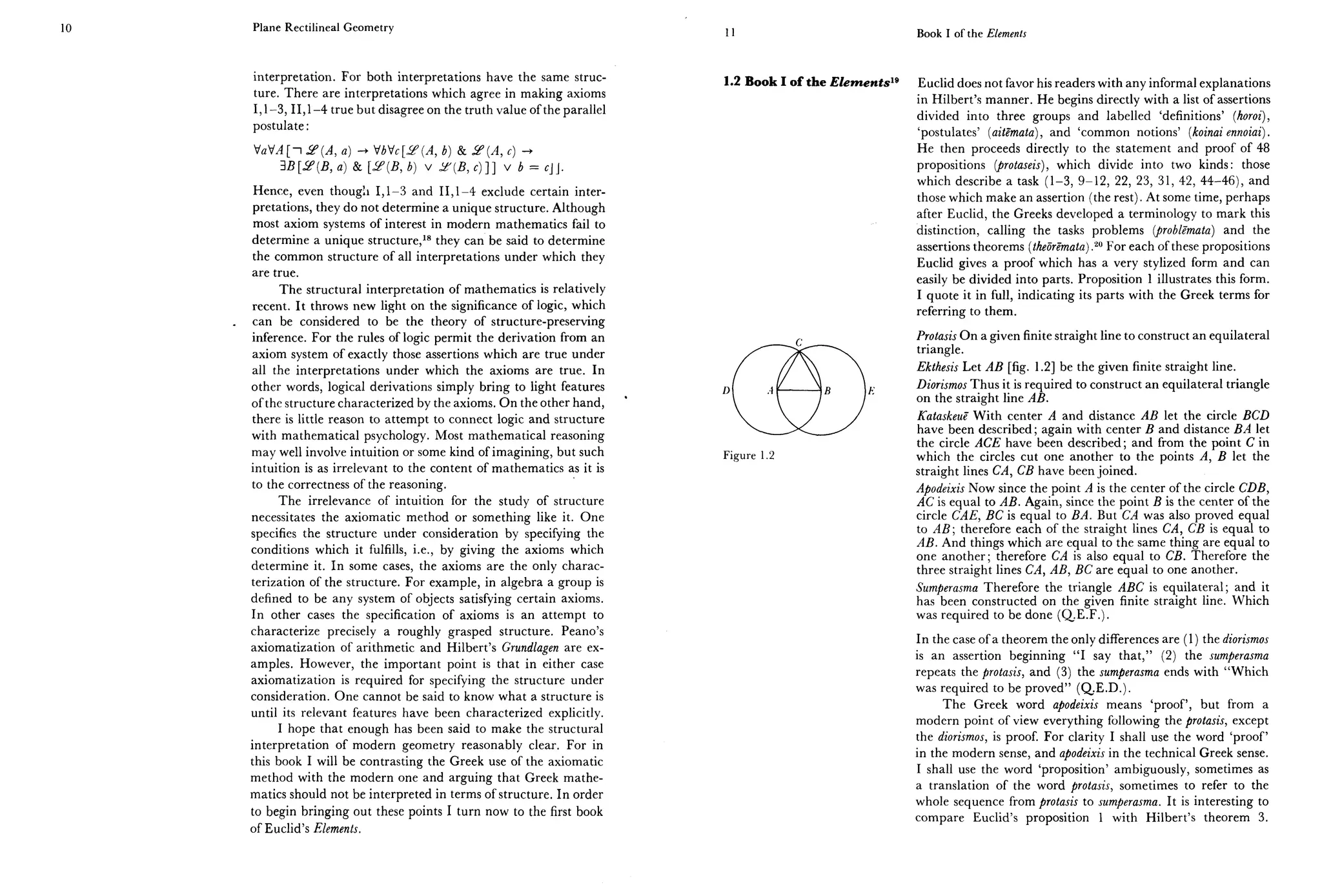 Ian Mueller Philosophy Of Mathematics Deductive Structure In Euclids ...