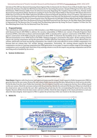 Double Server Public Key Encryption with Keyword Search for Secure Cloud Storage | PDF