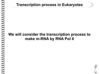281 lec14 eukaryptic_transcription | PDF