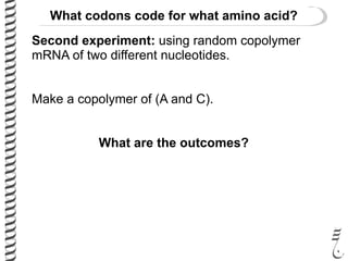 281 lec15 the_geneticcode | PPT