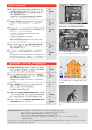 28 2015 elettricita cantieri lista di controllo | PDF