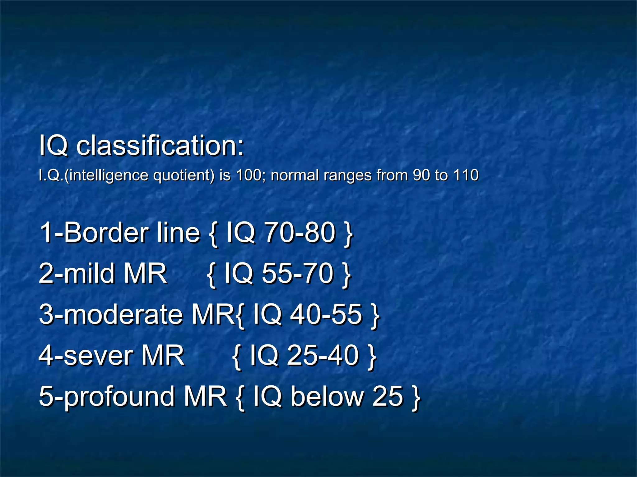 mental retardation power point presentation | PPT