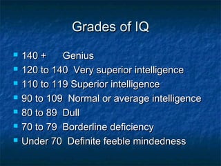 mental retardation power point presentation | PPT