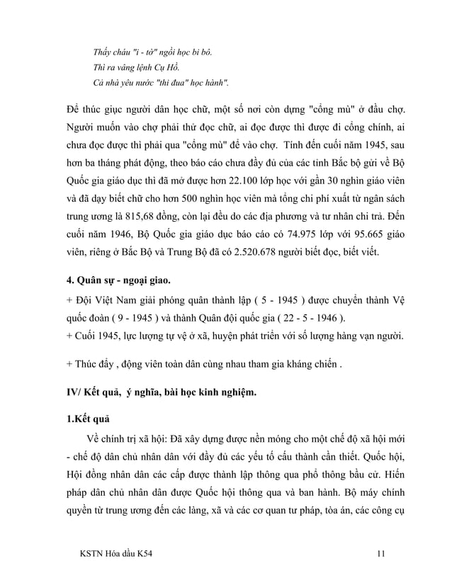 Tiểu luận Chủ trương “kháng chiến – kiến quốc” của trung ương đảng ngày 25111945 - 2820734 | PDF