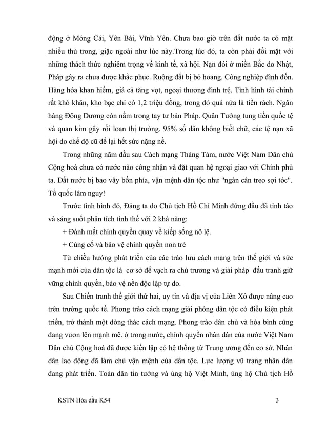 Tiểu luận Chủ trương “kháng chiến – kiến quốc” của trung ương đảng ngày 25111945 - 2820734 | PDF