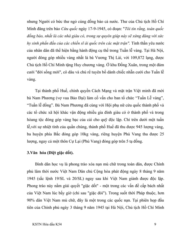 Tiểu luận Chủ trương “kháng chiến – kiến quốc” của trung ương đảng ngày 25111945 - 2820734 | PDF