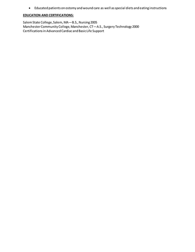 Resume, Bridget Cunningham | PDF