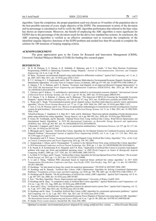 Optimal economic environmental power dispatch by using artificial bee colony algorithm | PDF