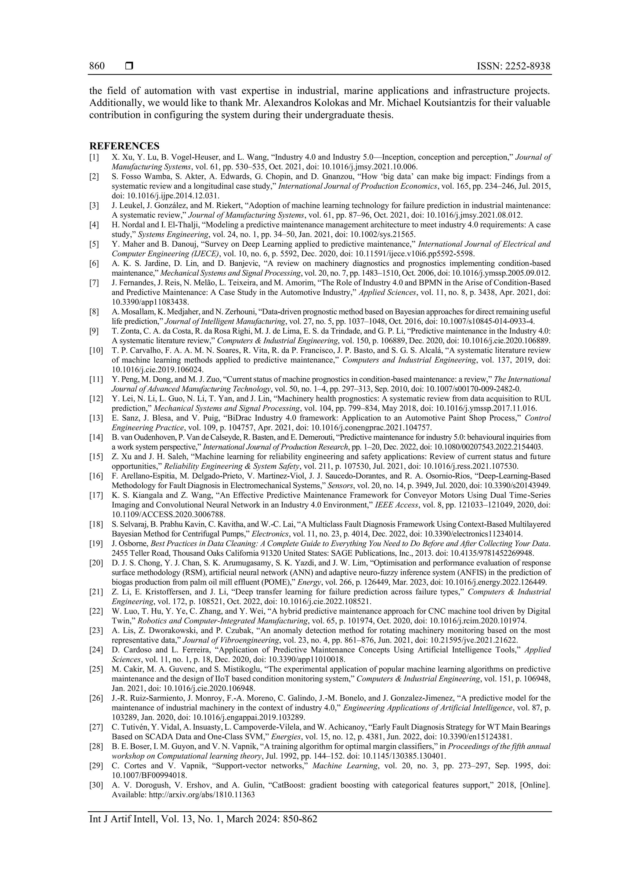 Predictive maintenance framework for assessing health state of ...