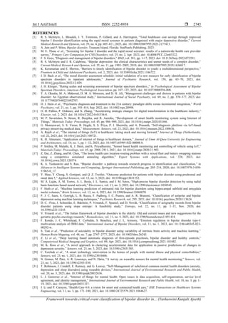 Framework towards critical event classification of bipolar disorder in ...