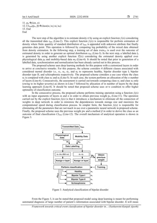 Framework towards critical event classification of bipolar disorder in ...