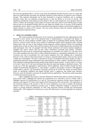 Framework towards critical event classification of bipolar disorder in ...