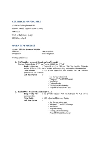 CV-MOHD ARIF BIN ABDULLAH-1 | PDF