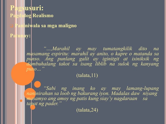 Pagsusuri sa maikling kwentong Bansot (Buod) ni Aurora Cruz | PPTX