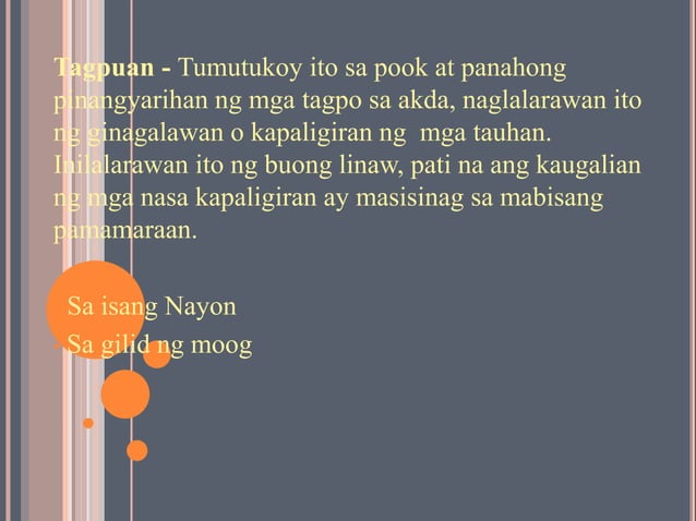 Pagsusuri sa maikling kwentong Bansot (Buod) ni Aurora Cruz | PPTX