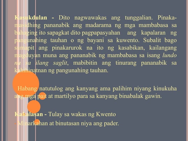 Pagsusuri sa maikling kwentong Bansot (Buod) ni Aurora Cruz | PPTX