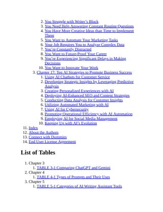 Writing Ai Prompts For Dummies Stephanie Diamond Jeffrey Allan | PDF