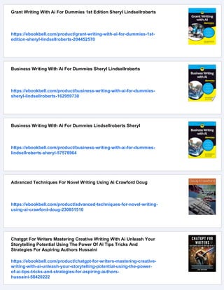 Writing Ai Prompts For Dummies Stephanie Diamond Jeffrey Allan | PDF