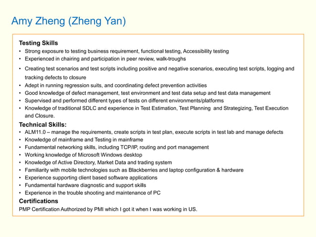 Amy Zheng | PPT