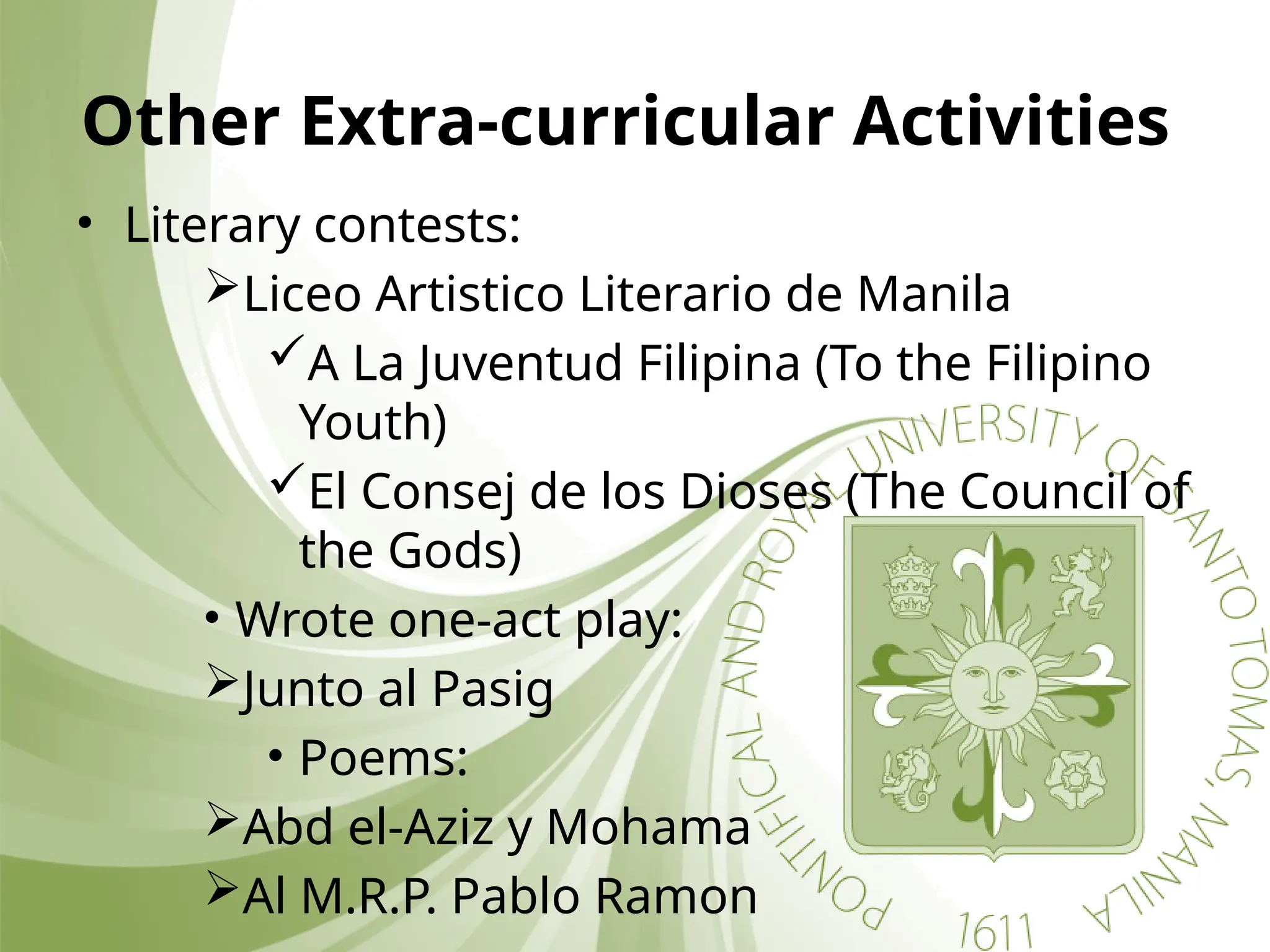 282969563-rizal-in-ust-final-pptx.6600pptx | PPTX