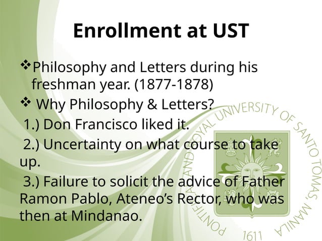 282969563-rizal-in-ust-final-pptx.6600pptx | PPTX