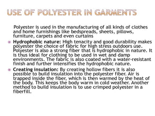 Basic Teztile Materials Polyester fibres.ppt