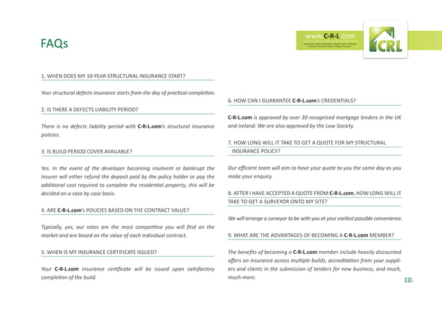 CRL Brochure | PPT