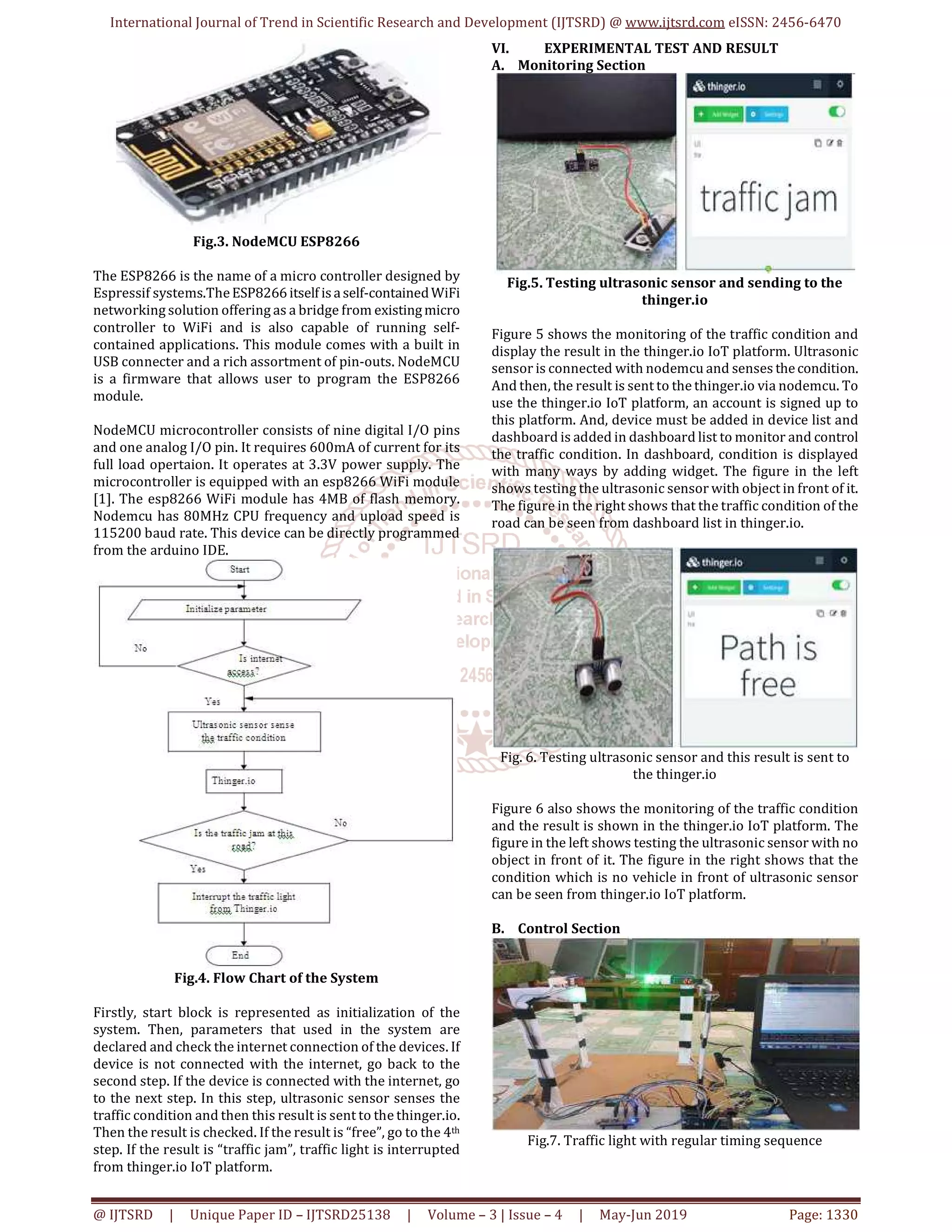 Traffic Monitoring and Control System Using IoT | PDF