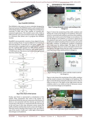 Traffic Monitoring and Control System Using IoT | PDF